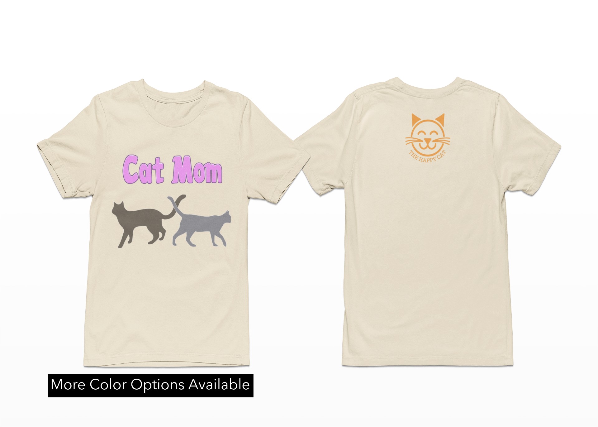 T-Shirt - Cat Mom - Happy Cat Store